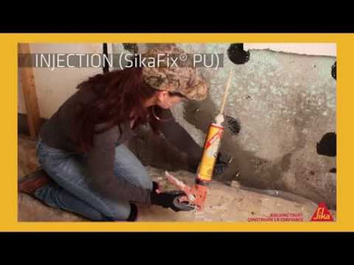 SikaFix® Kit – Injection Repair Kit for Leaking Foundations (3‑Part Al
