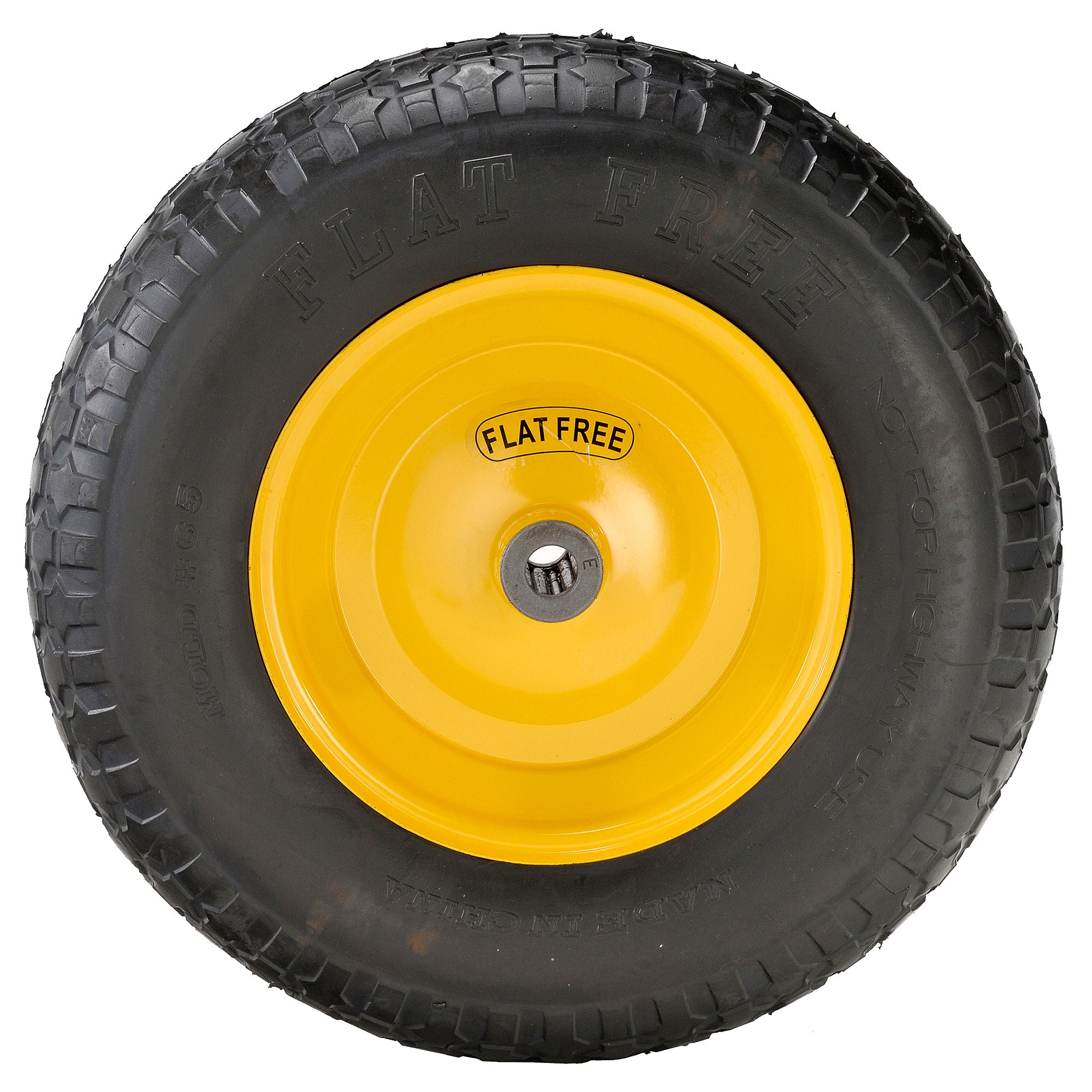 YELLOW TIRE REPLACEMENT TIRE & AXLE FPR ERIE- WHEELBARROW – King ...